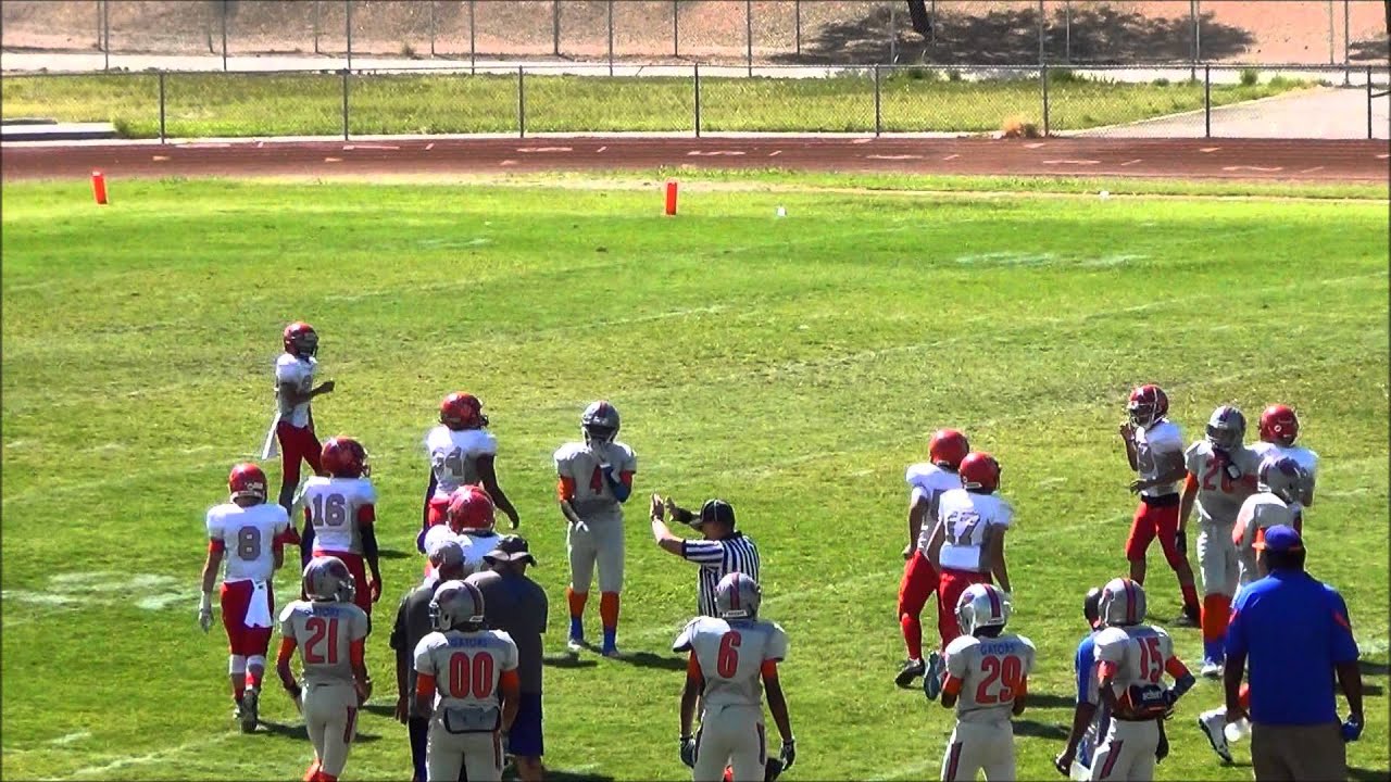 Gators Middle School division vs Aggies 9-26-2015 - YouTube