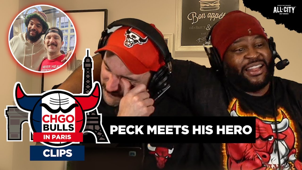 Tears of Joy! Matt Peck reflects on meeting Joakim Noah in Paris - YouTube