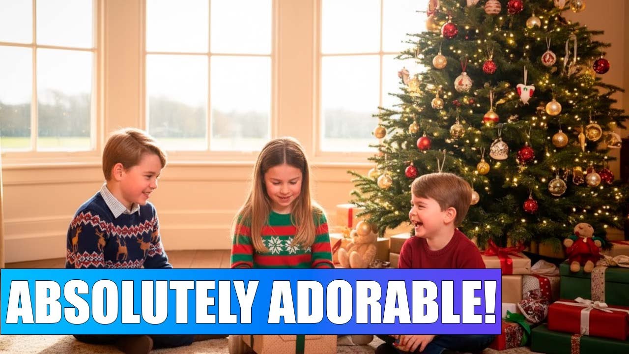 ABSOLUTELY ADORABLE! PRINCESS CHARLOTTE AND PRINCE LOUIS CHARM FANS AT ...