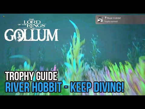 Keep Diving! | Lord of the Rings Gollum River Hobbit Trophy Guide - YouTube