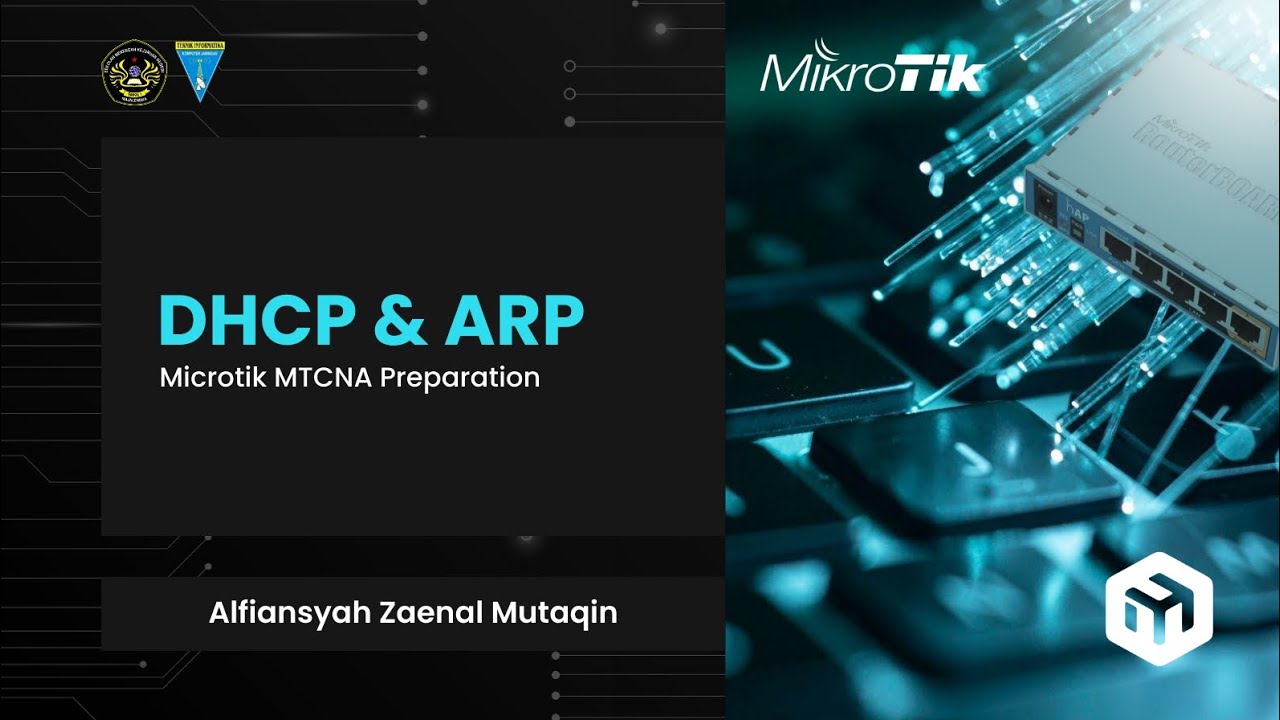 DHCP & ARP || MIKROTIK MTCNA PREPARATION - YouTube