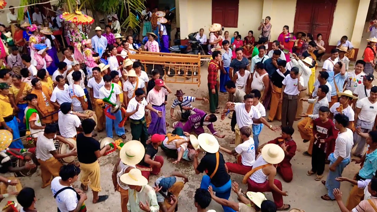 Shan Traditional dance and music - YouTube