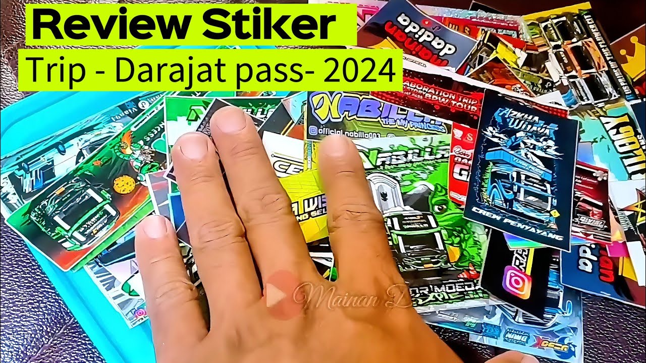 REVIEW HASIL HUNTING STIKER BUS YANG IKUT TRIP DARAJAT PASS TGL 08 JUNI ...