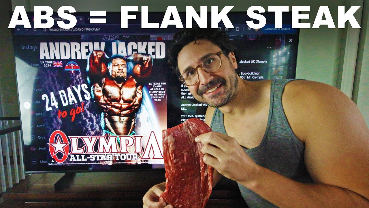 Learning beef cuts through human muscles - YouTube