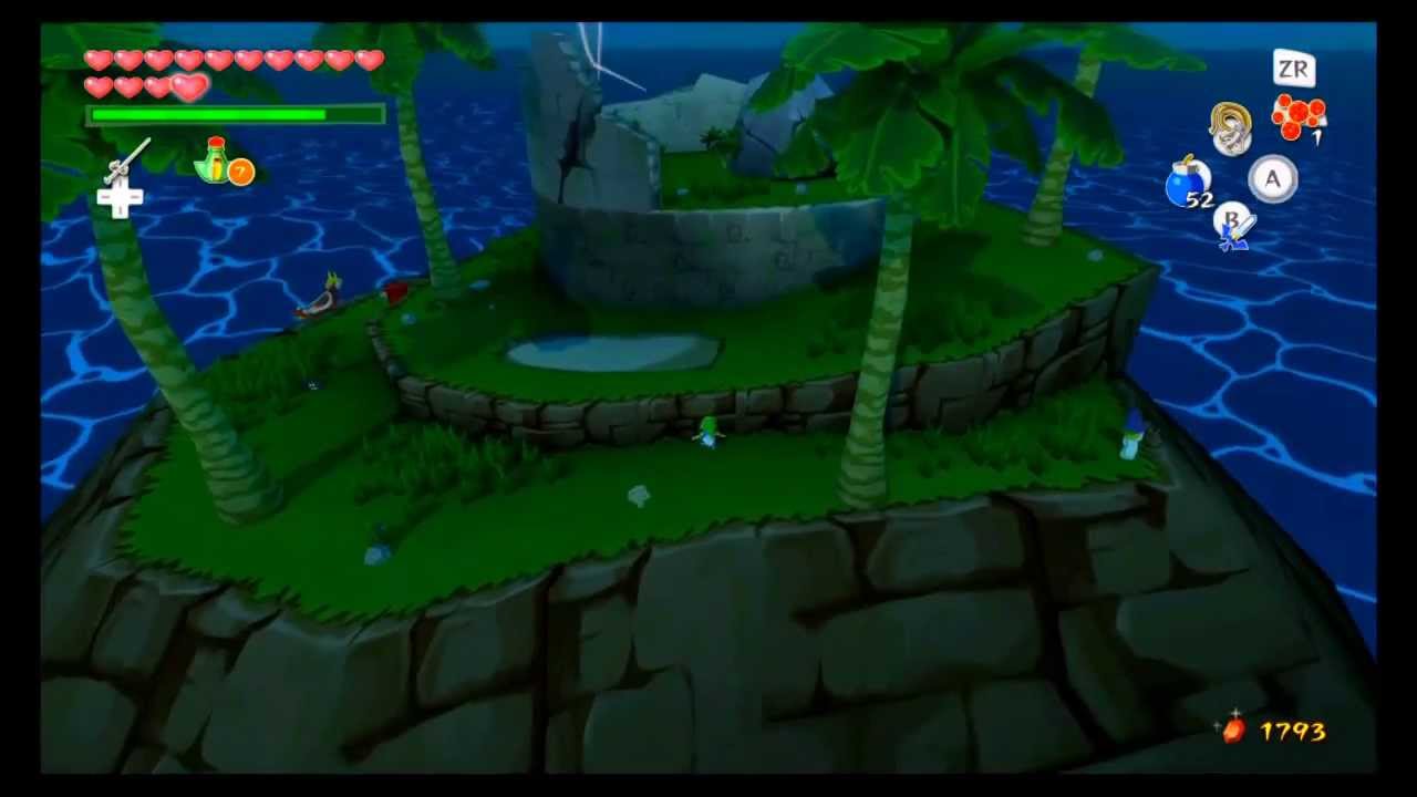 The Legend of Zelda: The Wind Waker HD - Stone Watcher Island (Triforce ...