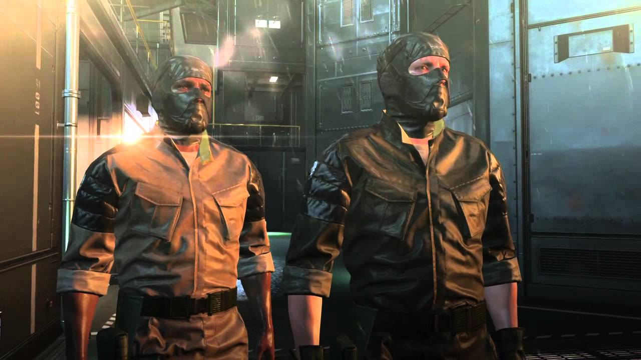 MGS V: Mother Base Fight Cutscene - YouTube