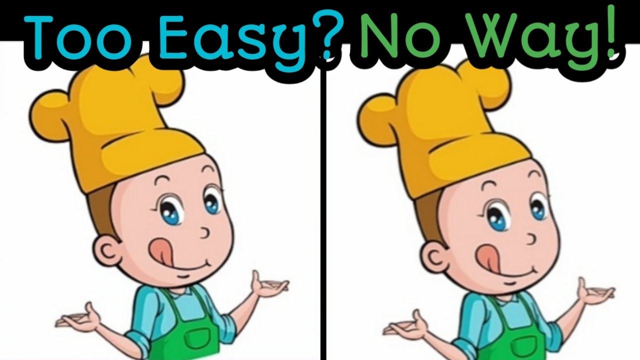 find the difference : too easy? no way! [Spot The Difference ] - YouTube