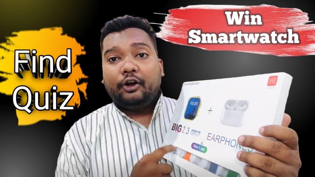 Find Quiz win smartwatch | free giveaway Quiz Giveaway #giveaway - YouTube