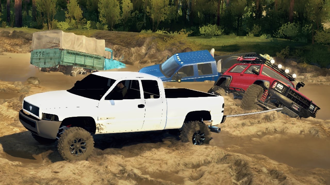 MUDDING RESCUE! Towing Trucks Out of the Mud! 4x4 Off-Roading & Mudding ...