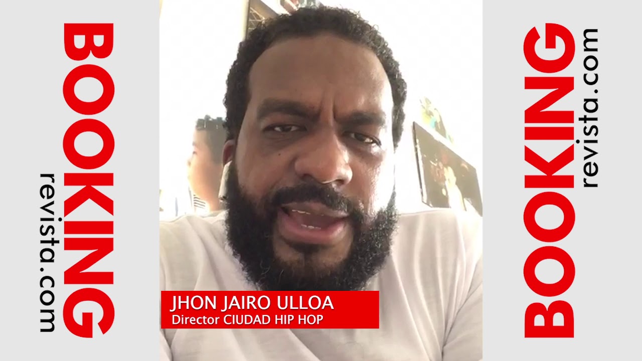 Jhon Jairo Ulloa director Festival Ciudad Hip Hop - YouTube