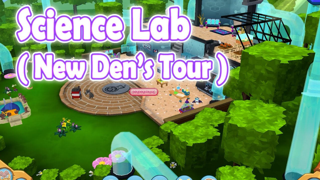 NEW Den Tour - Science Lab Den (Jun-2023) | June Updates | Animal Jam ...