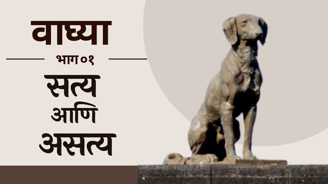 Waghya : Truth & Lies | 01. Shivaji's Waghya Dog Statue | रायगडावरील ...