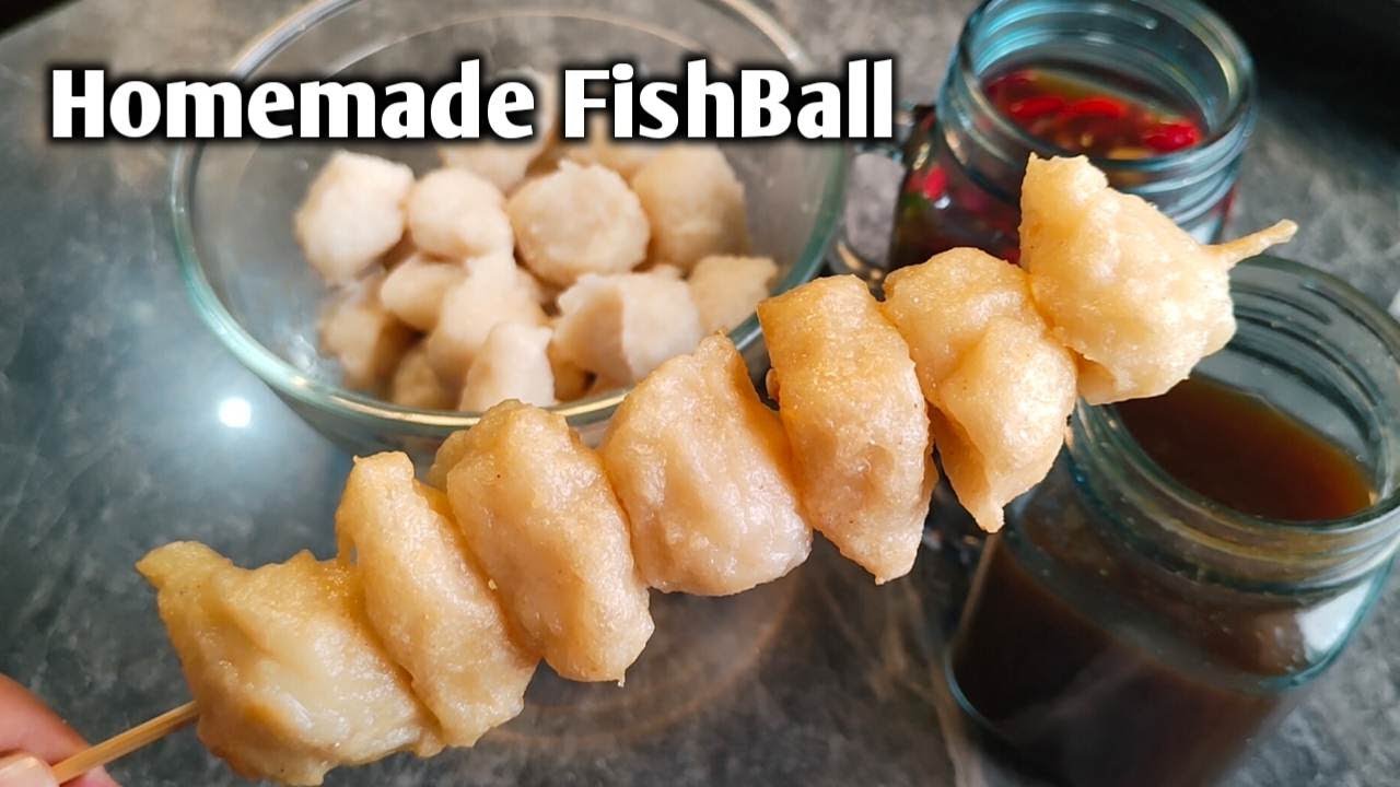 Homemade fish ball pwede munang gawin at pag kakitaan - YouTube
