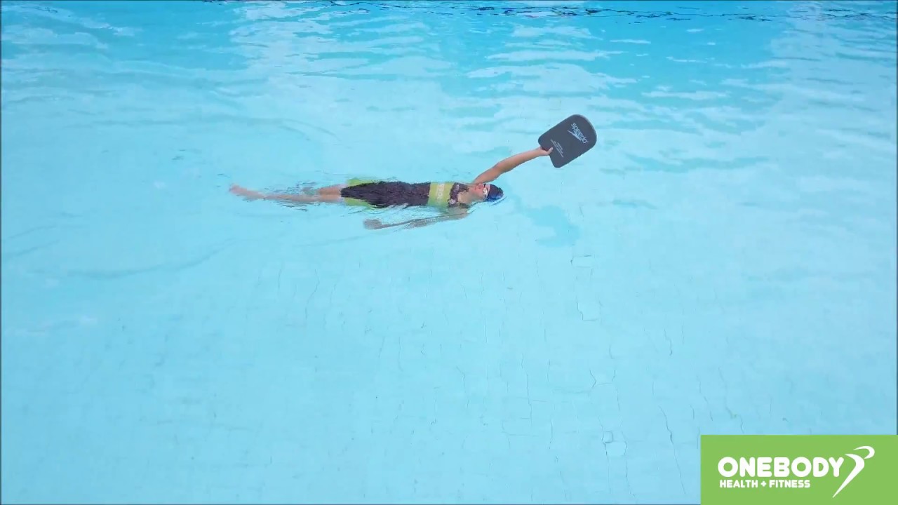 Back Kick + Arm Movements with Kickboard - YouTube