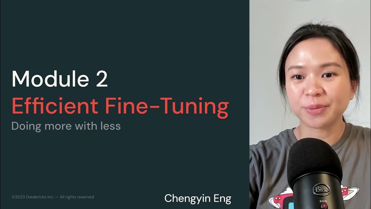 Llm2 Module 2 Efficient Fine Tuning 2 2 Module Overview Youtube