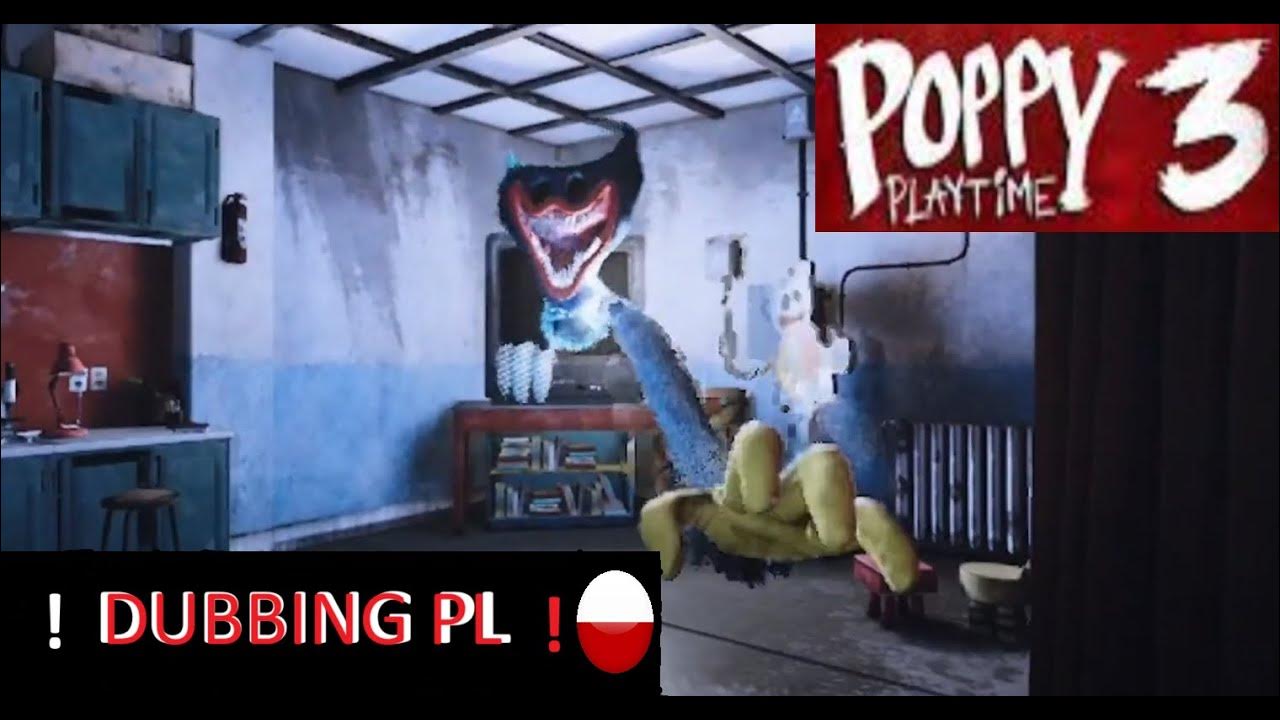 Poppy Playtime Chapter 3 - Nightmare VHS + Huggy Wuggy Chase - dubbing pl - YouTube