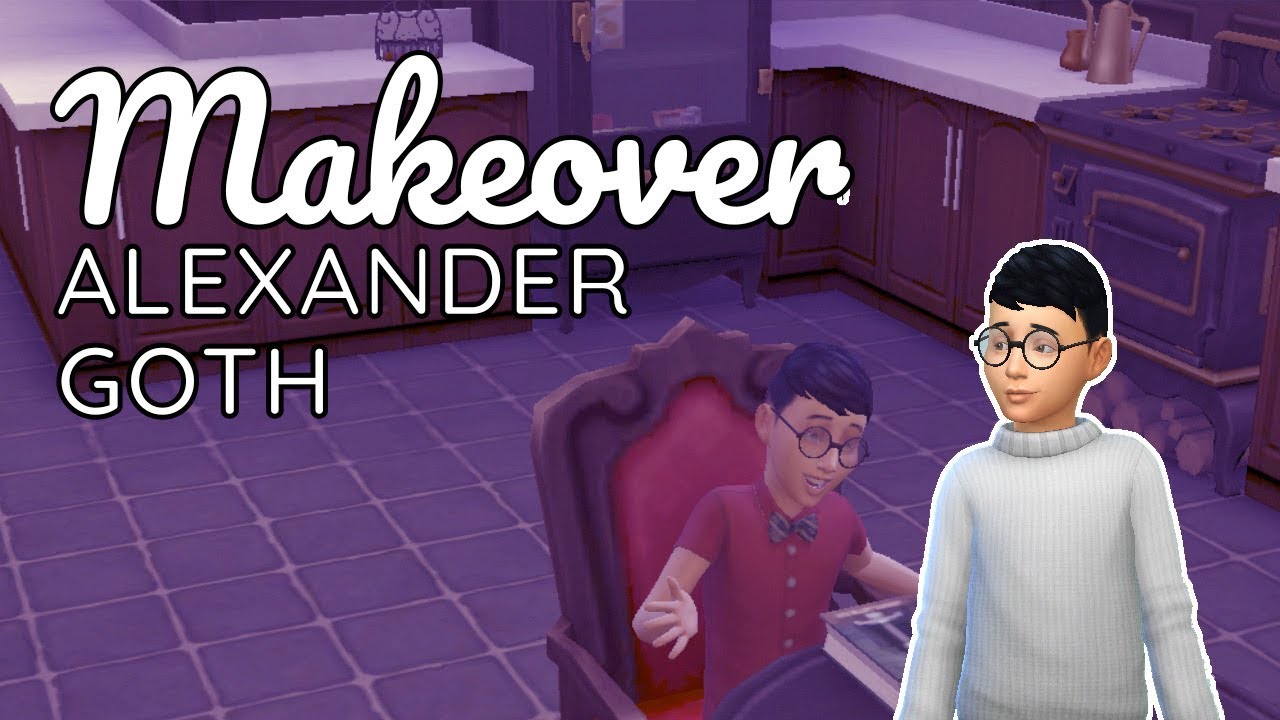 Alexander Goth Makeover [Sims 4: Create-a-Sim] - YouTube