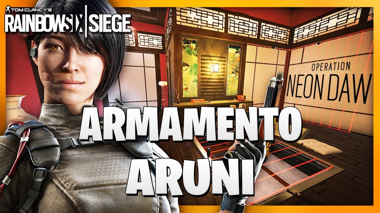 ASI es el ARMAMENTO de ARUNI | Neon Dawn | Caramelo Rainbow Six Siege ...
