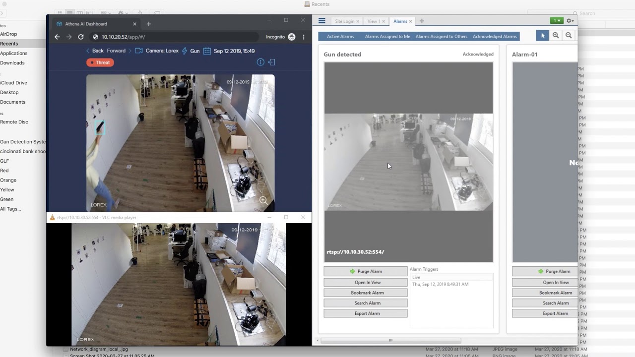 Avigilon Athena Security integration for Gun Detection - YouTube