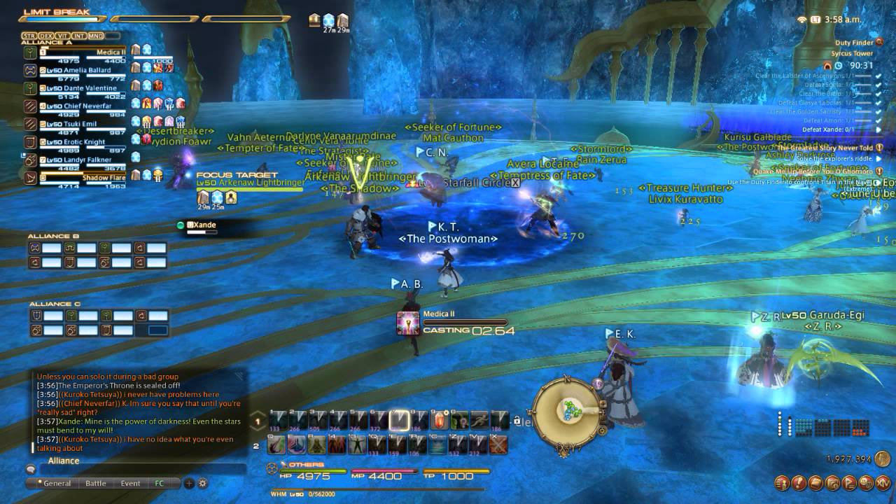 FFXIV - Emperor Xande - Syrcus Tower - YouTube