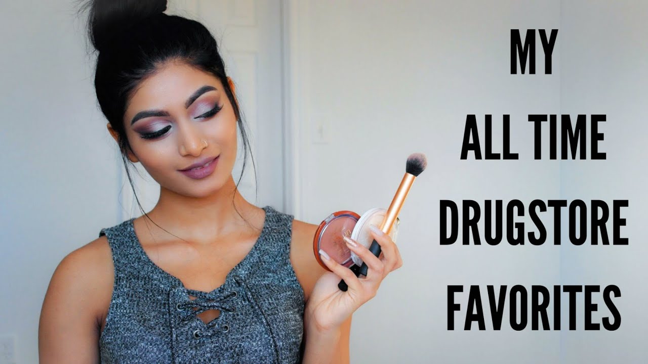 My ALL TIME Favorite Drugstore Products | Lavish Krish - YouTube