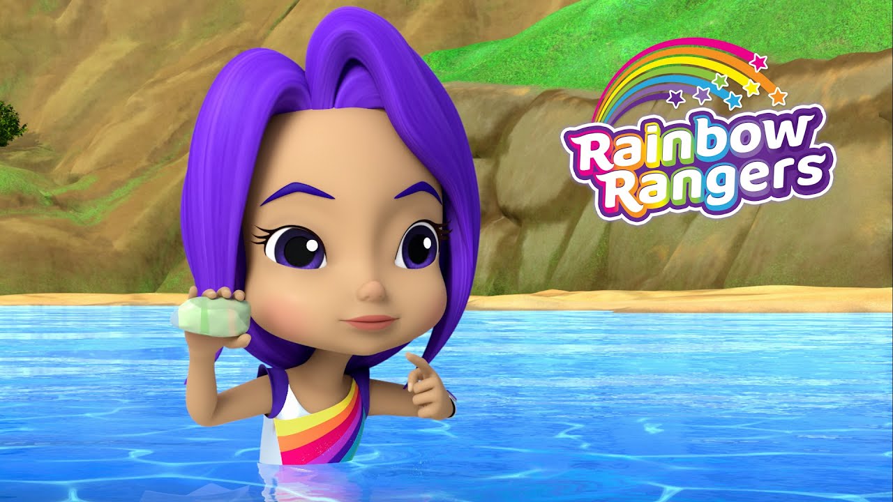 Stuck Between a Rock and a Wet Place | Rainbow Rangers Episode Clip ...