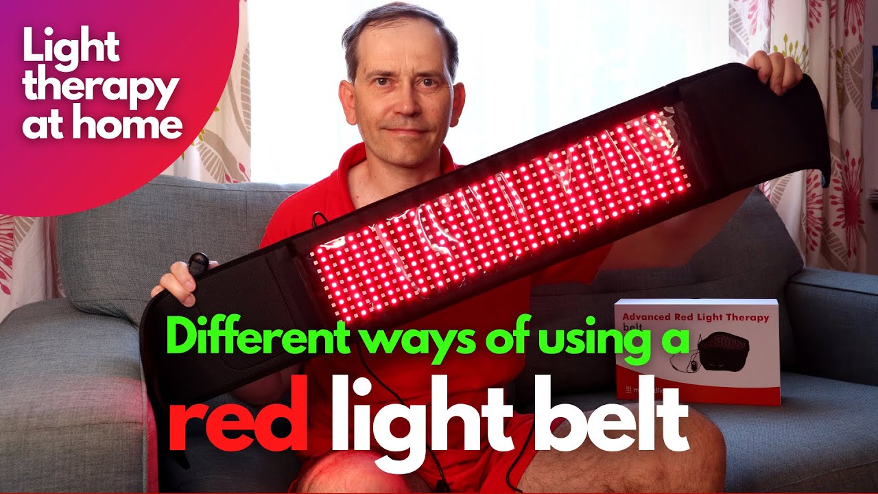 How to use red light therapy belt for different parts of the body ...