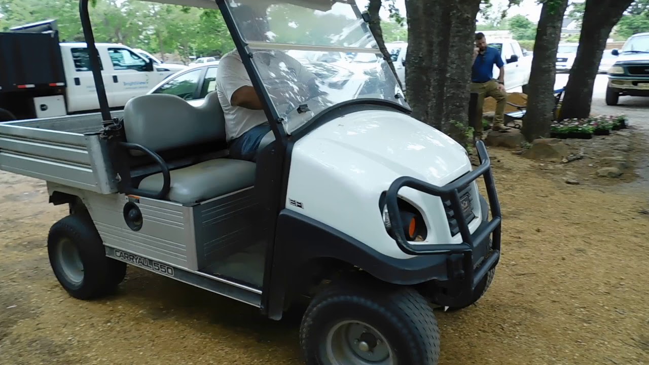 5139 - CLUB CAR CARRY ALL 550 GAS 1018 HR'S - YouTube