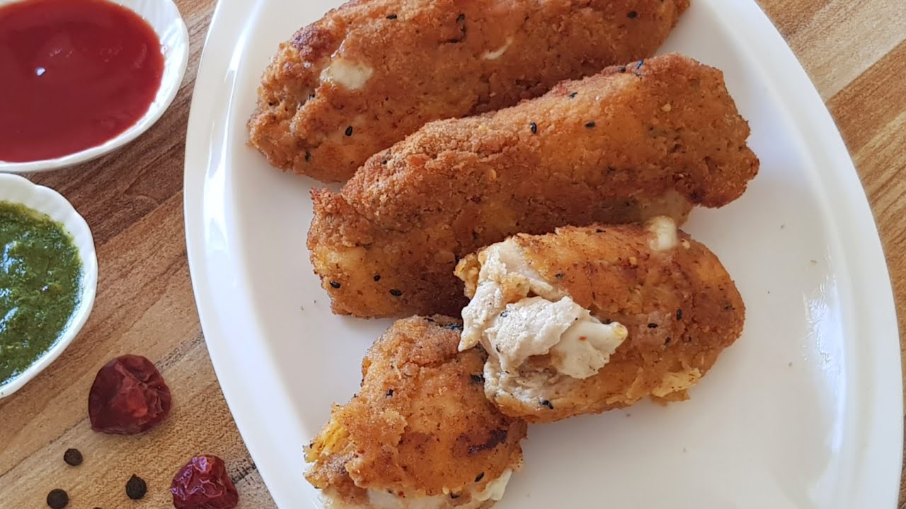 chicken rolls چکن شاہی رول/Chicken Shahi Roll - YouTube