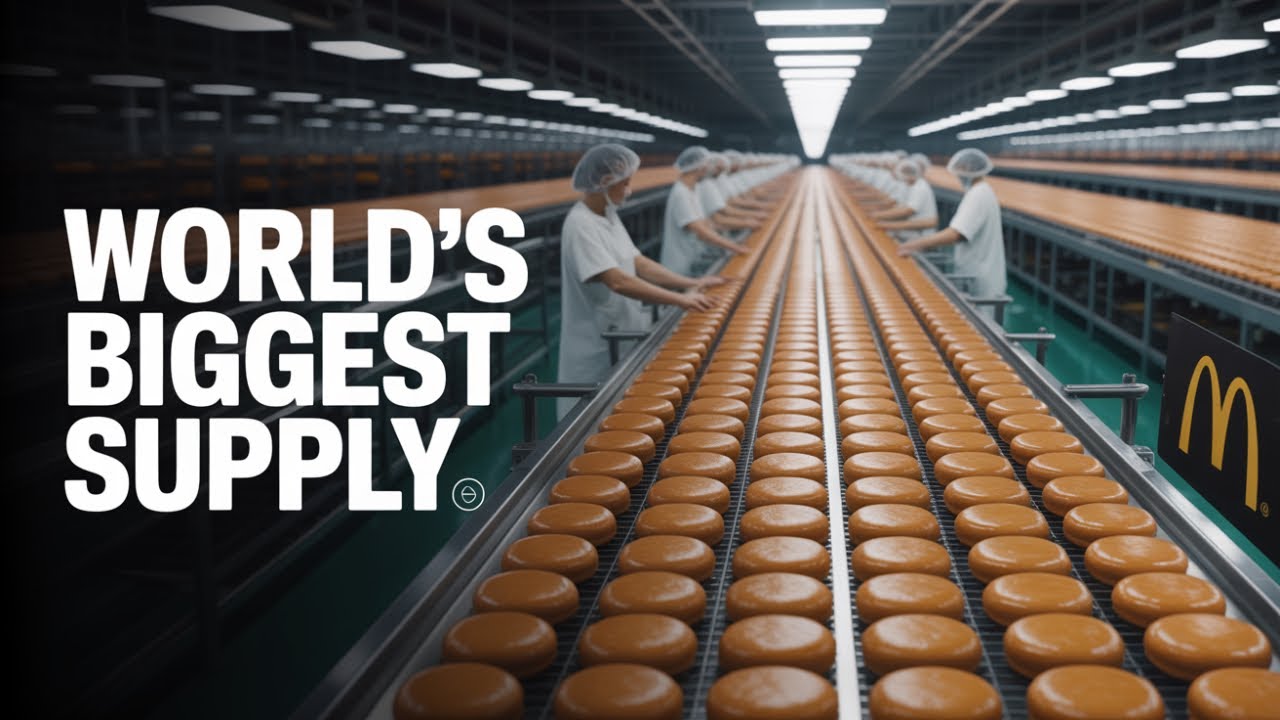 Inside McDonald's Billion Dollar Factory | Complete Burger Production ...