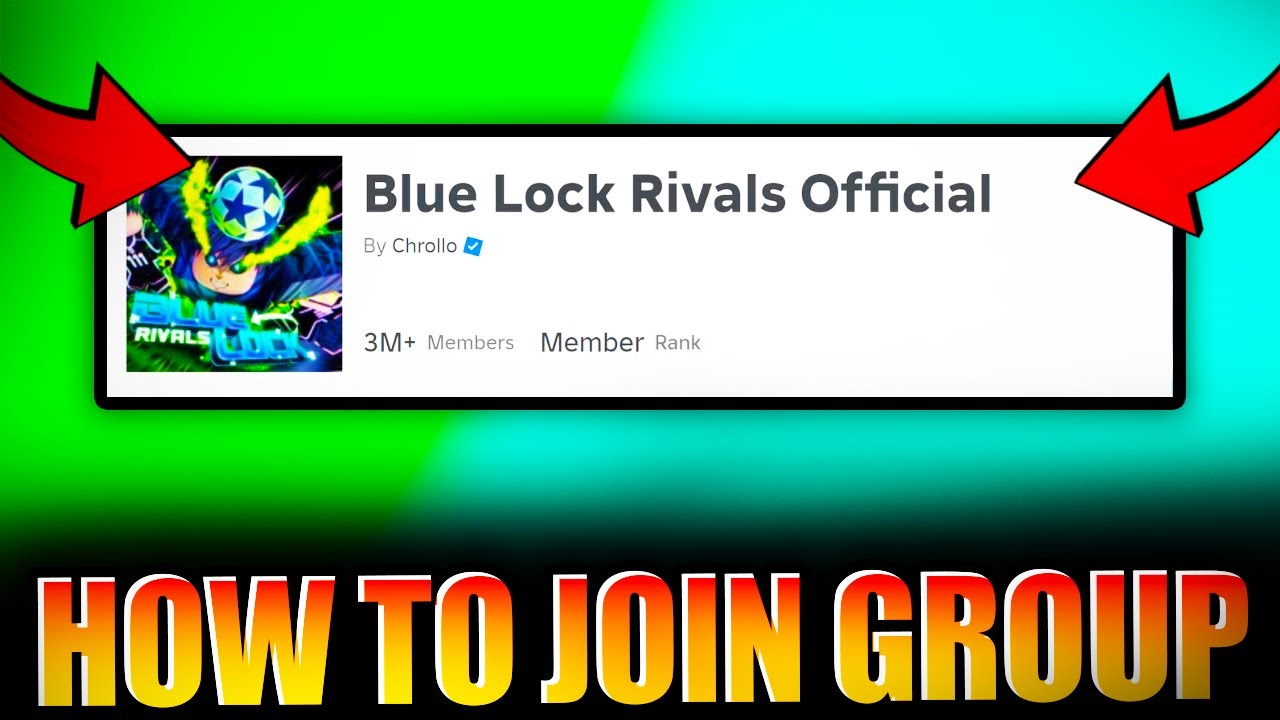 How To Join Blue Lock Rivals Group in Roblox - Full Guide (PC/ MOBILE ...