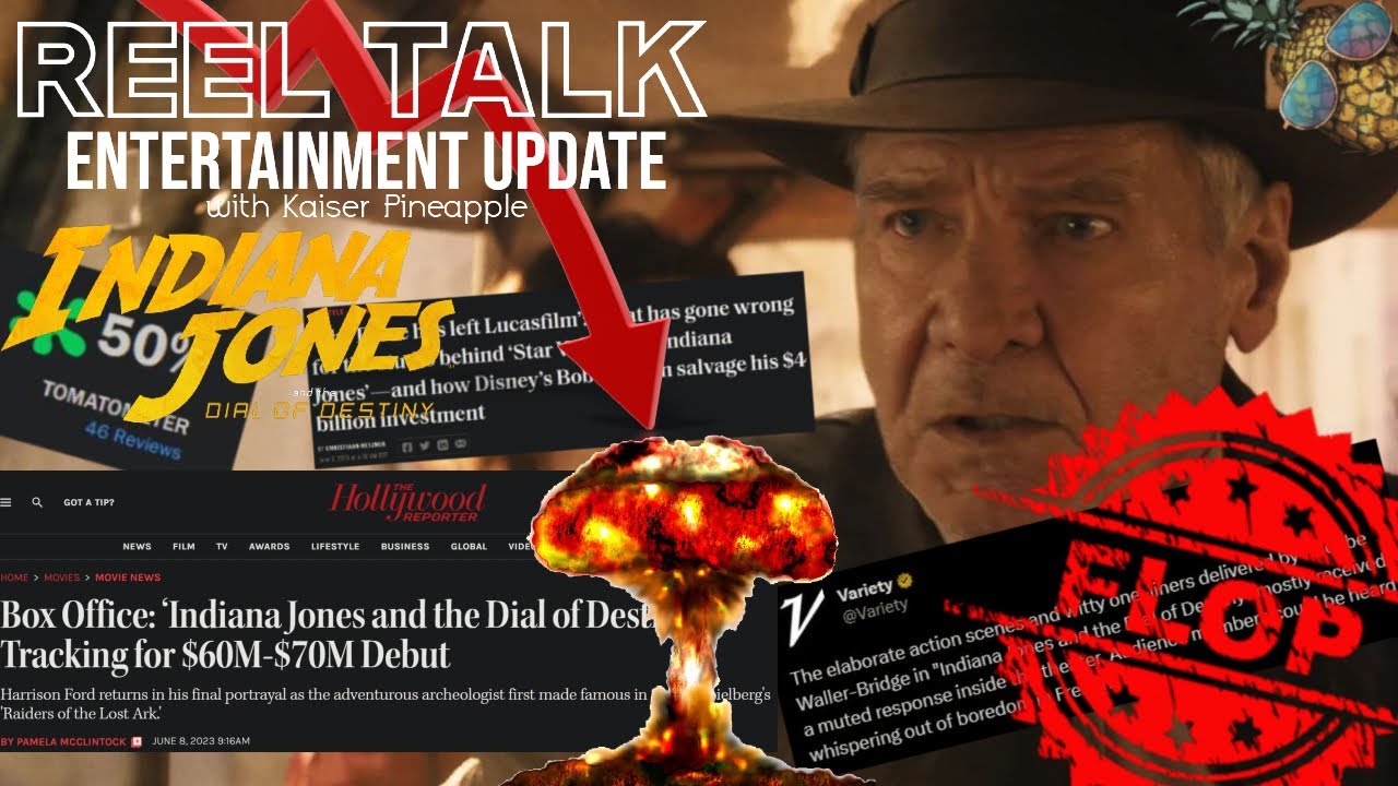 Indiana Jones 5 in TROUBLE! | Early Box Office Projections Predict it ...