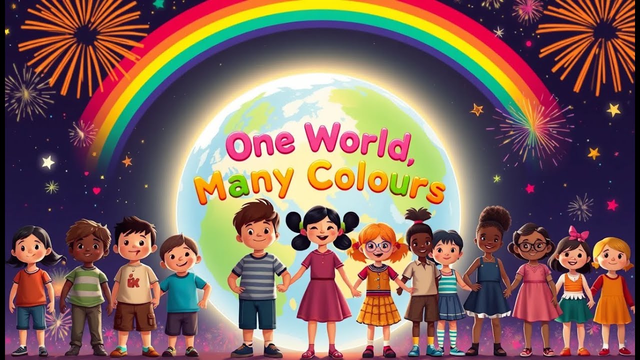 United in Colours: A Fun and Educational Song for Kids! - YouTube