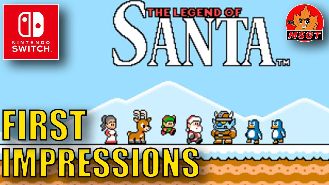 Mario Like Indie platformer The Legend Of Santa On Steam 35 Minutes of ...