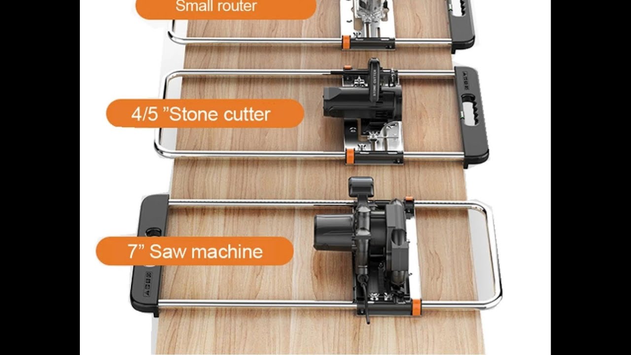 FLEX Professional Saw Edge Guides - YouTube