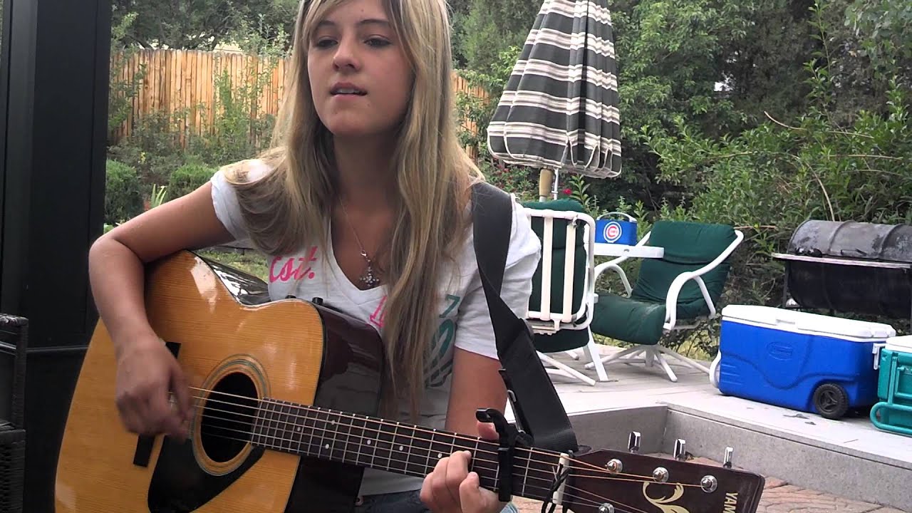 15 year old singer/song writer sensation Gracie Lawson - YouTube