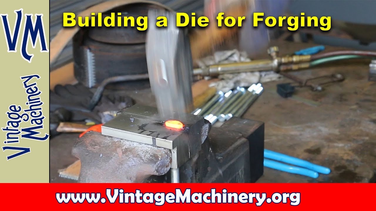 Building a Die to Forge a Custom Bolt Head - YouTube