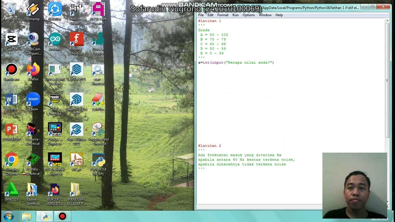 Latihan soal if elif else - pemrograman komputer - YouTube