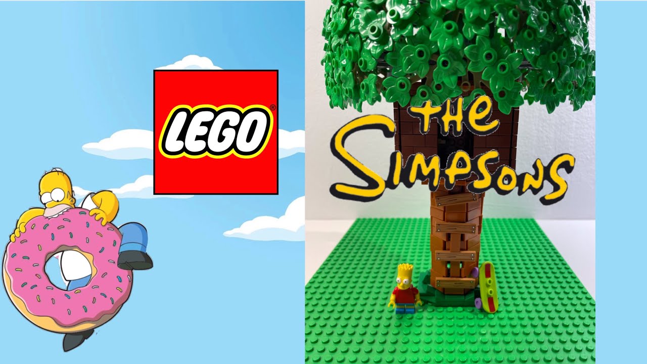 Lego Simpsons Bart’s treehouse - MOC - YouTube