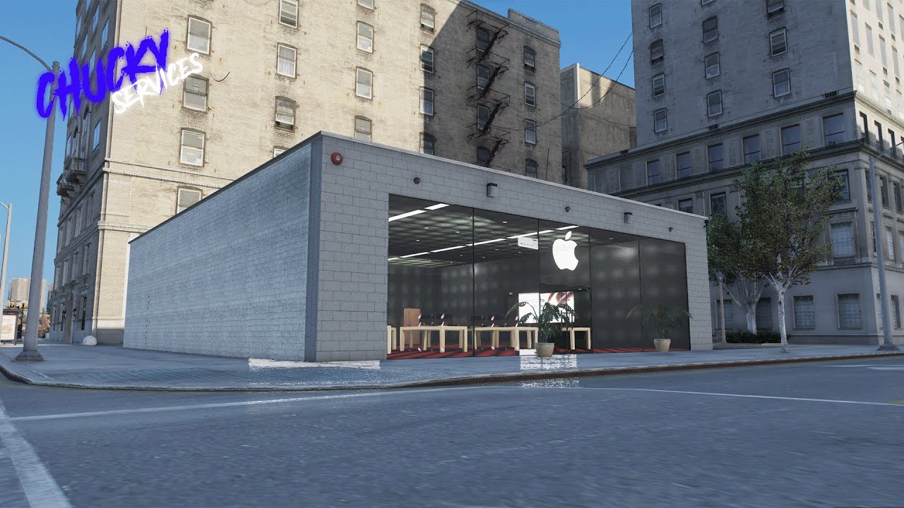 Liberty City FiveM MLO - Apple Store | NYC/New York City - YouTube