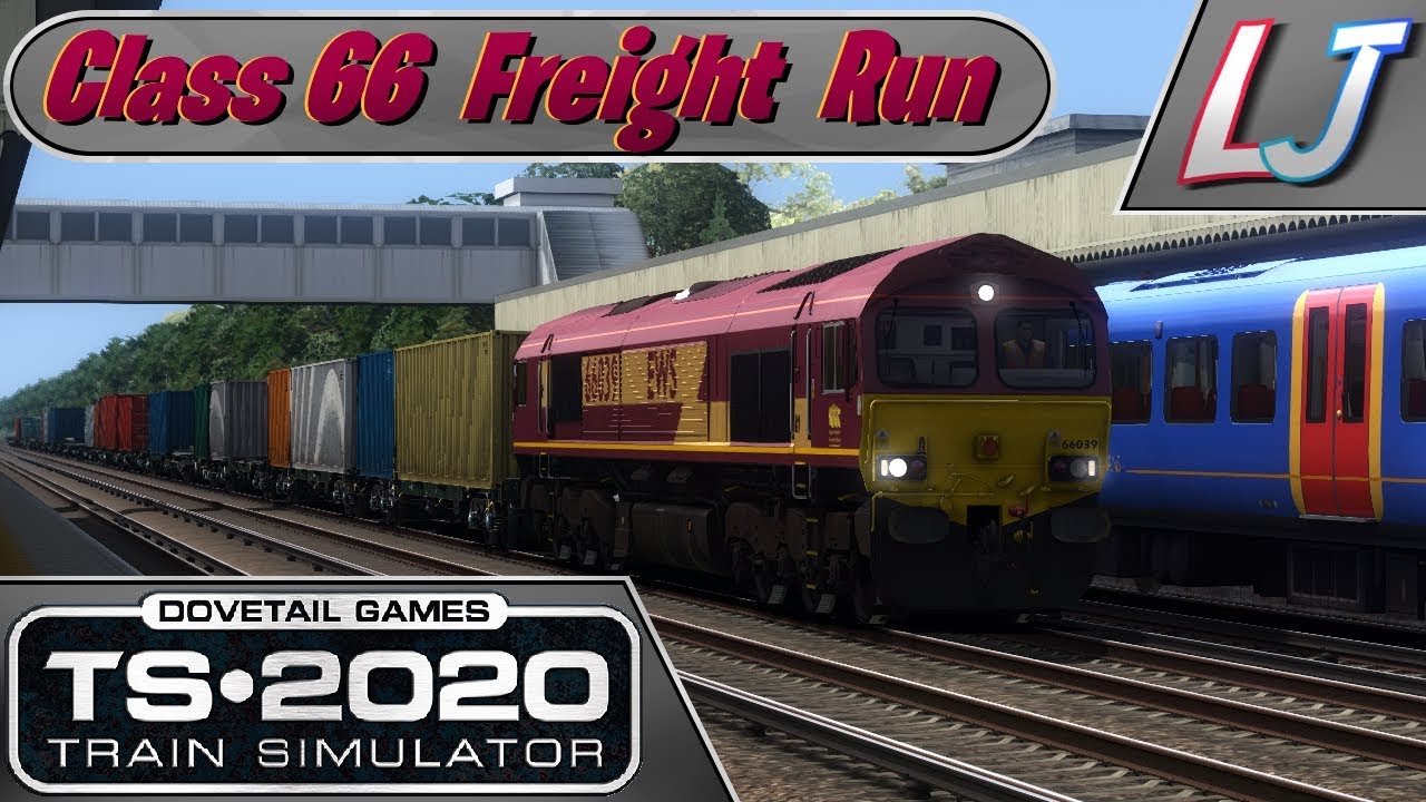 Train Simulator 2020 - Class 66 Freight Run! - London to Queen's Town ...
