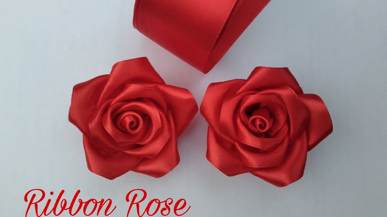 Perfect Ribbon Rose Crafts | DIY - Ribbon Hacks - YouTube