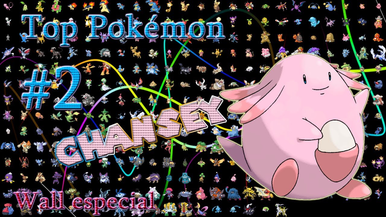 Top mejores pokémon | Chansey | Wall especial, (defensivo especial ...
