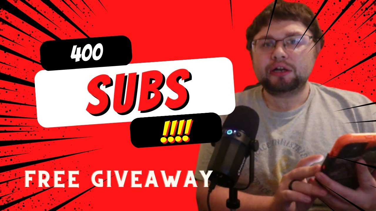 400 Subs & Free Giveaway - YouTube
