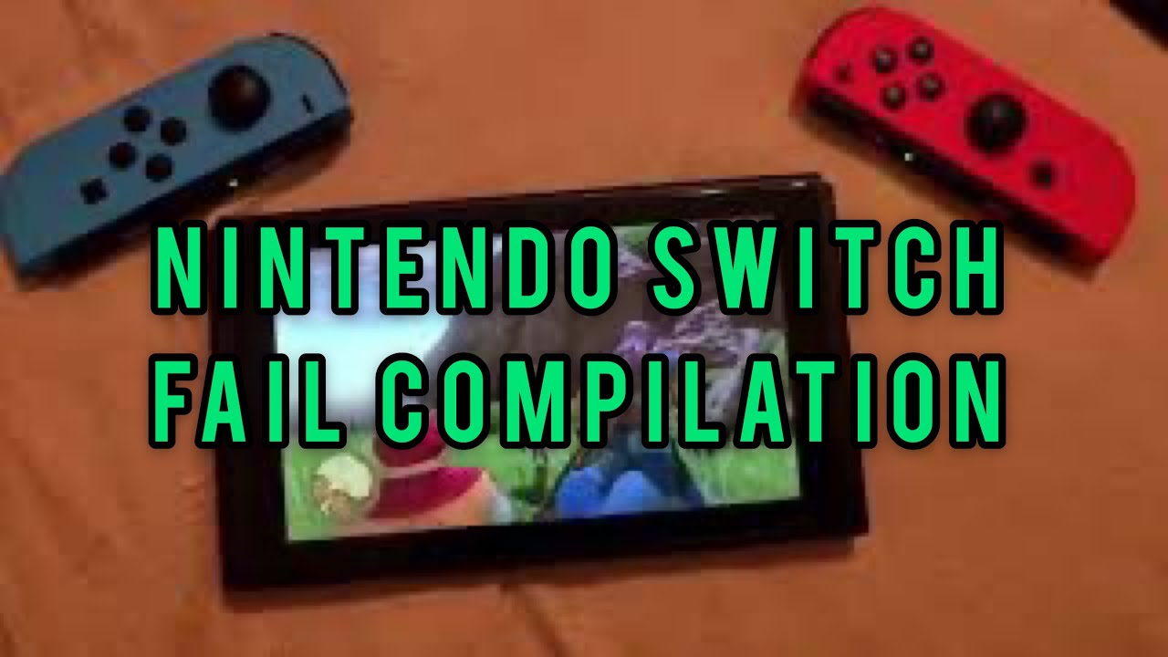 Nintendo Switch Fail Compilation (Joycon drift, white screen, rants ...