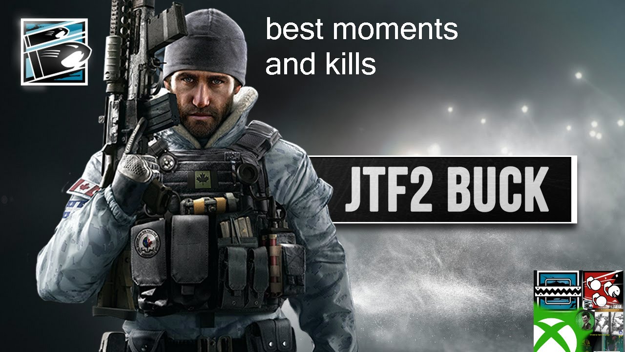 Buck best moments (rainbow six siege)(black ice JTF2) - YouTube