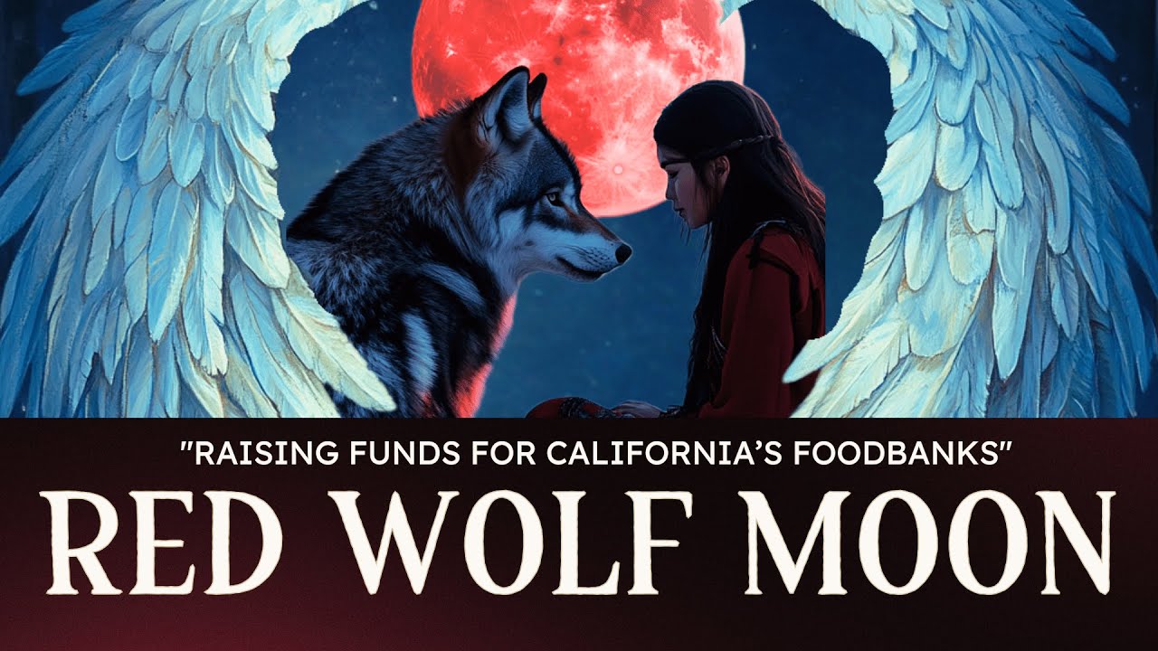 RED WOLF MOON YouTube LIVE: Unleash MYSTICAL Energy & LUNA MAGIC 🌕 ...