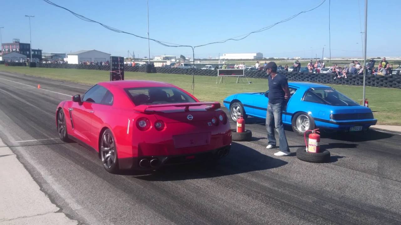 700+ HP 2JZ Mazda RX7 vs Nissan GTR R35 - YouTube