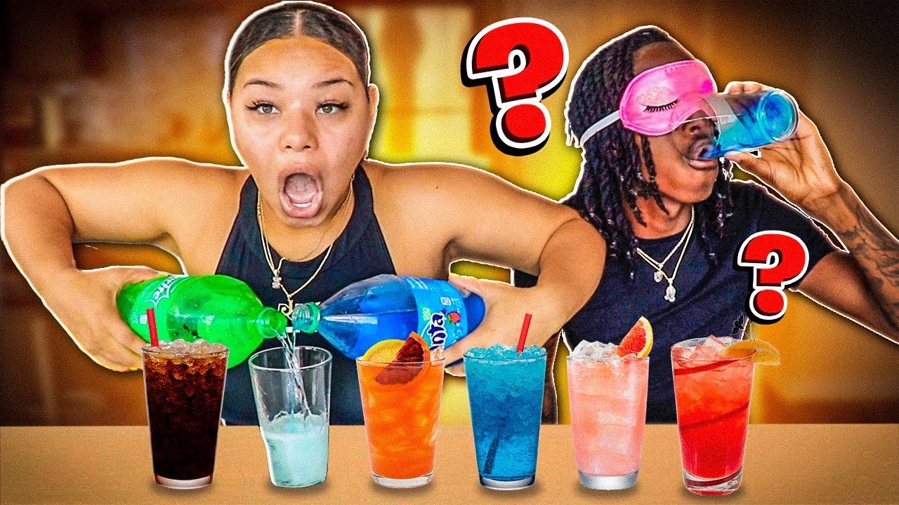 Soda Taste Test Challenge! (BLIND) - YouTube