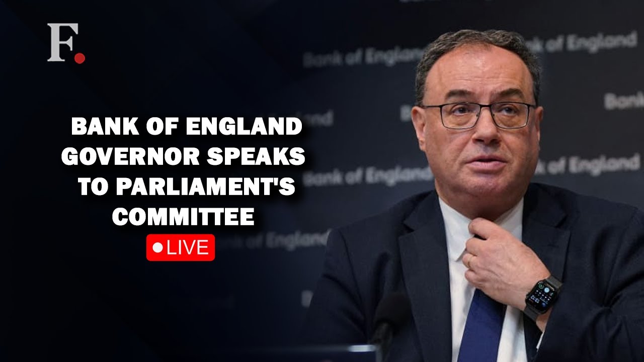 BoE Governor LIVE : BoE Governor Bailey Speaks To Parliament's Treasury ...